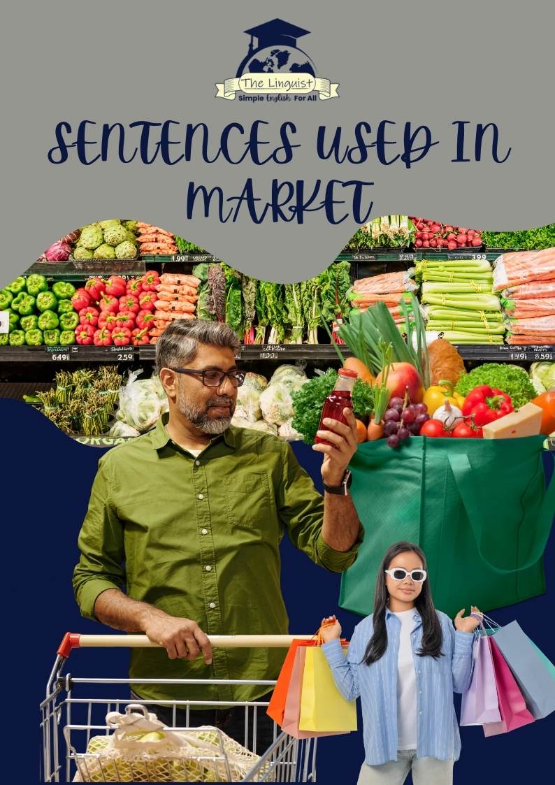 Sentences used in market - The Linguist